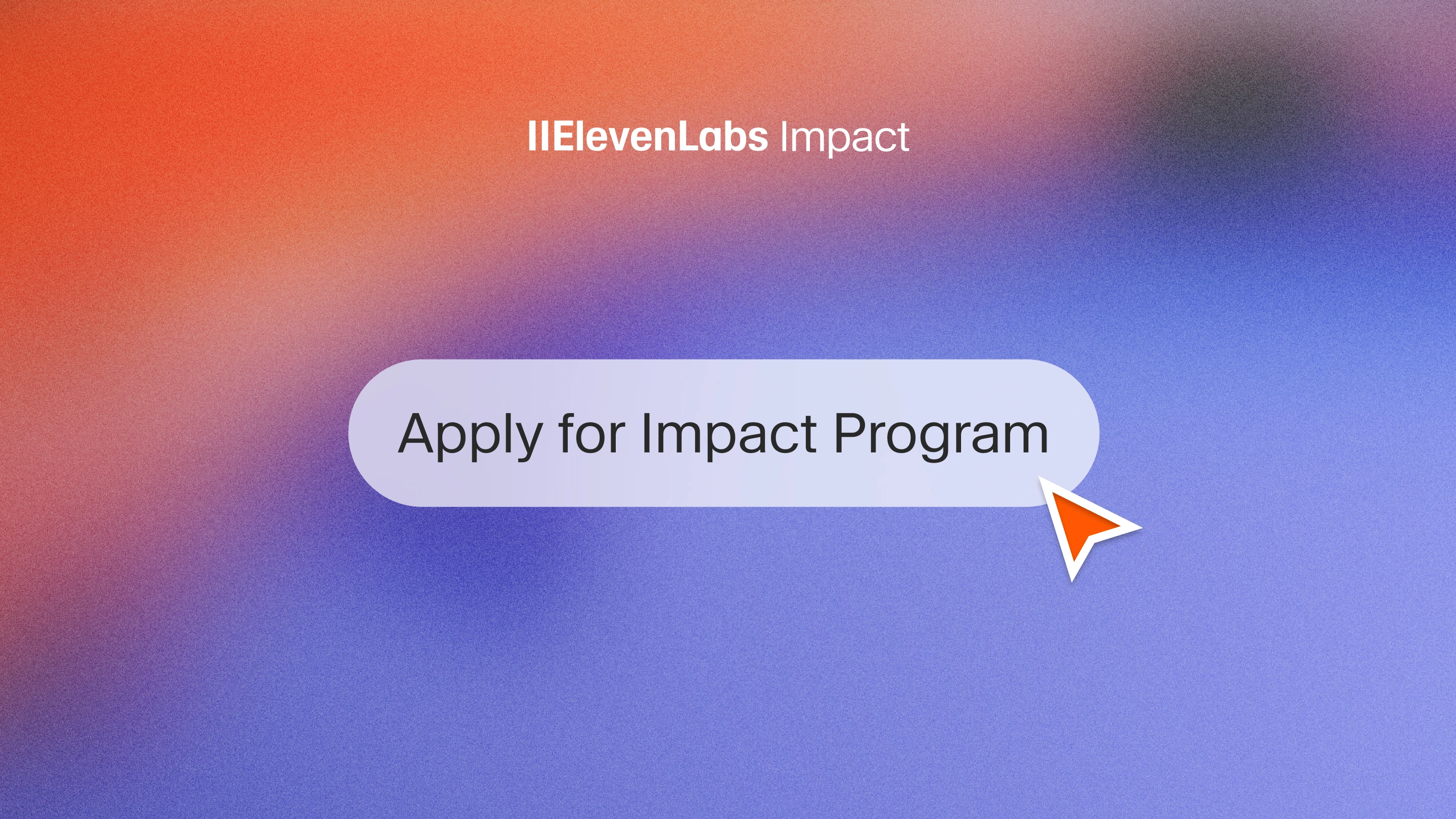 Apply for free Impact voices directly on ElevenLabs